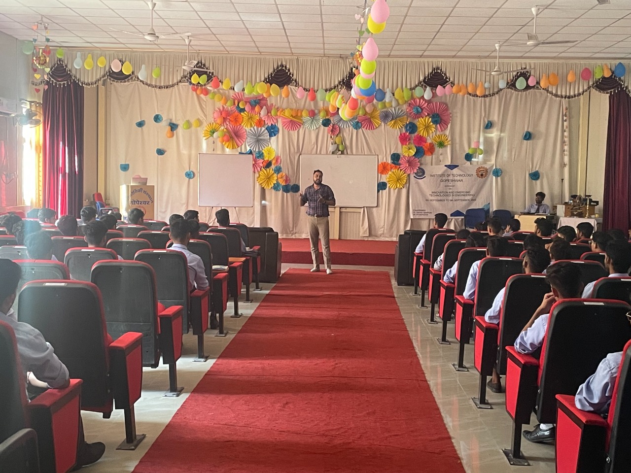 Five days Workshop “Innovation and Emerging Technologies in Engineering”